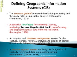 Chapter01. Geographical information system | PPT