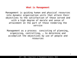 Management, Management development, Strategy... | PPT