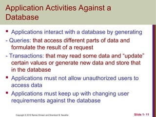 Chapter01 database system in computer.ppt | Databases | Computer Software and Applications