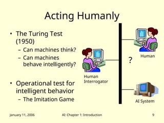 Artificial Intelligence Chapter 1: Introduction | PPT