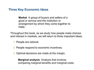 Chapter 1: Economics: Foundations and Models | PPT