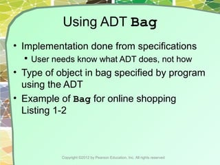 Chapter01 bags | PPT