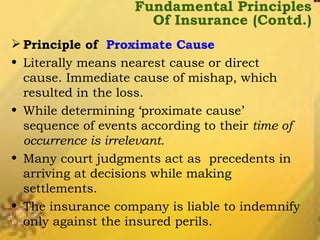 Chapter 01 concepts and principles of insurance | PPT