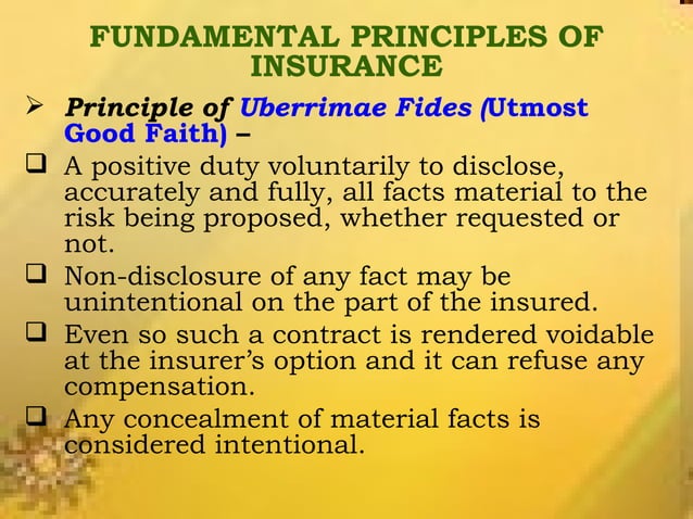 Chapter 01 concepts and principles of insurance | PPT
