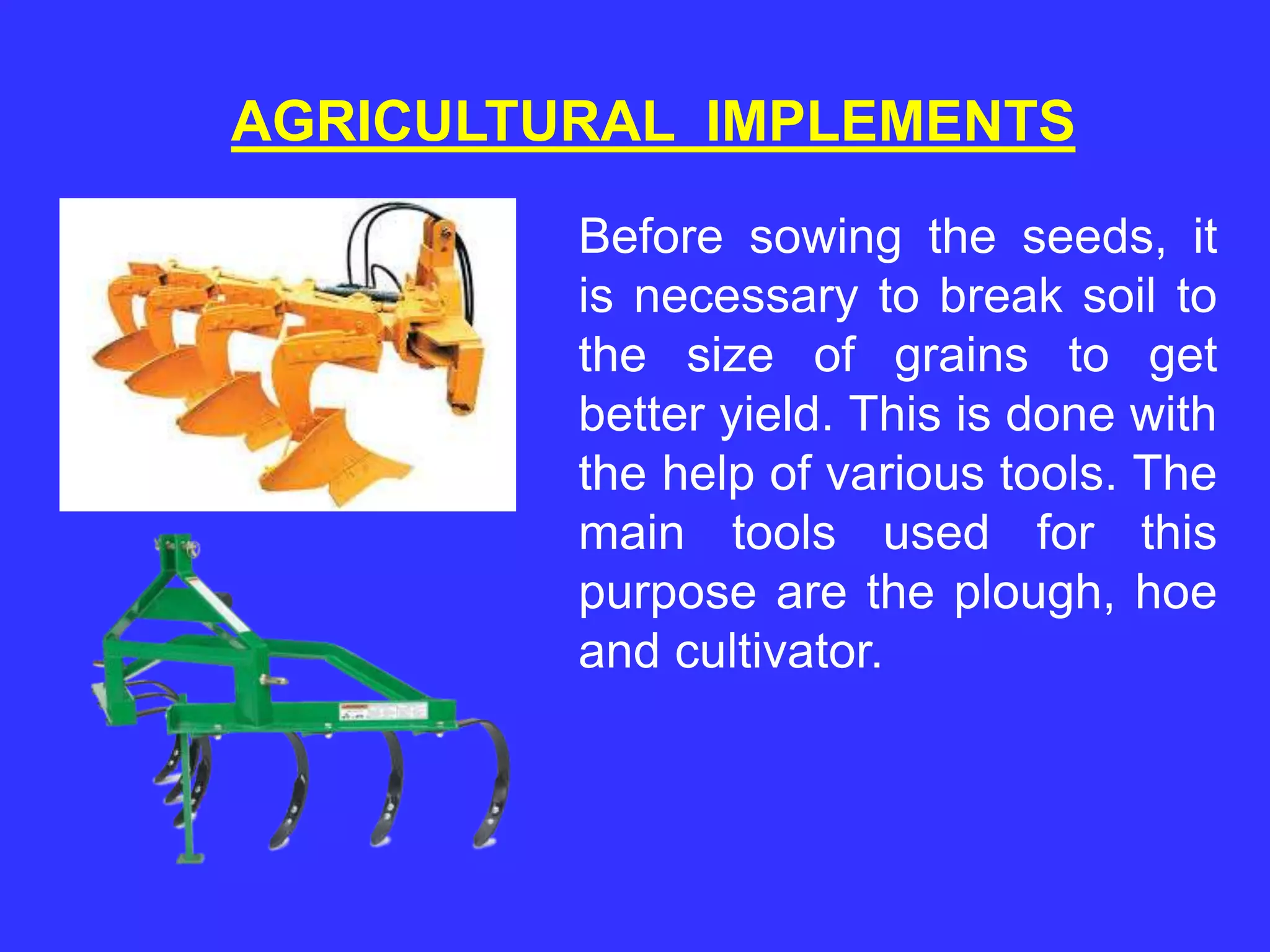Chapter 01 crop production & management | PPTX