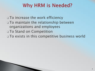 HRM in changing environment | PPT