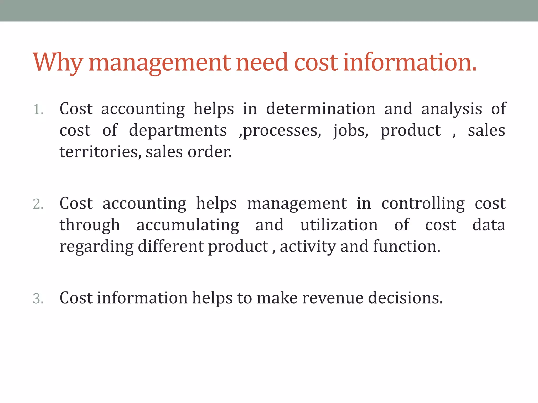 Chapter 01 introduction OF Cost Accounting | PPTX