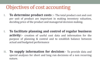 Chapter 01 introduction OF Cost Accounting | PPTX