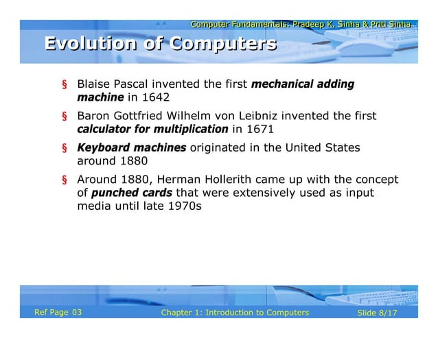 Chapter01 introduction to computer | PDF