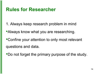 RM01 - Research Fundamentals and Terminology | PPT