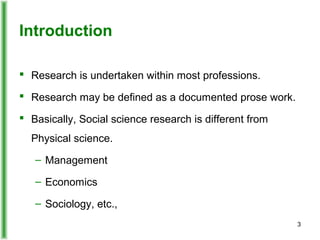 RM01 - Research Fundamentals and Terminology | PPT