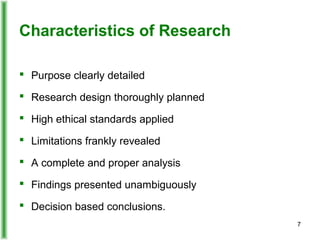 RM01 - Research Fundamentals and Terminology | PPT