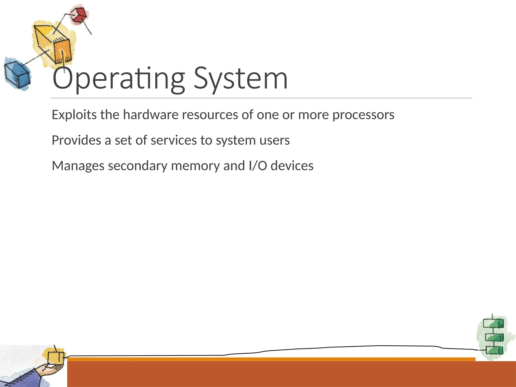 Chapter01-rev Operating System (OS) is a crucial piece of system software.pptx