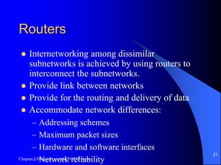 Chapter01&02.ppt Advanced computer network | PPT | Computer Networking | Computing