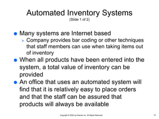 Ch 12 Inventory Systems and Supply Ordering | PPT