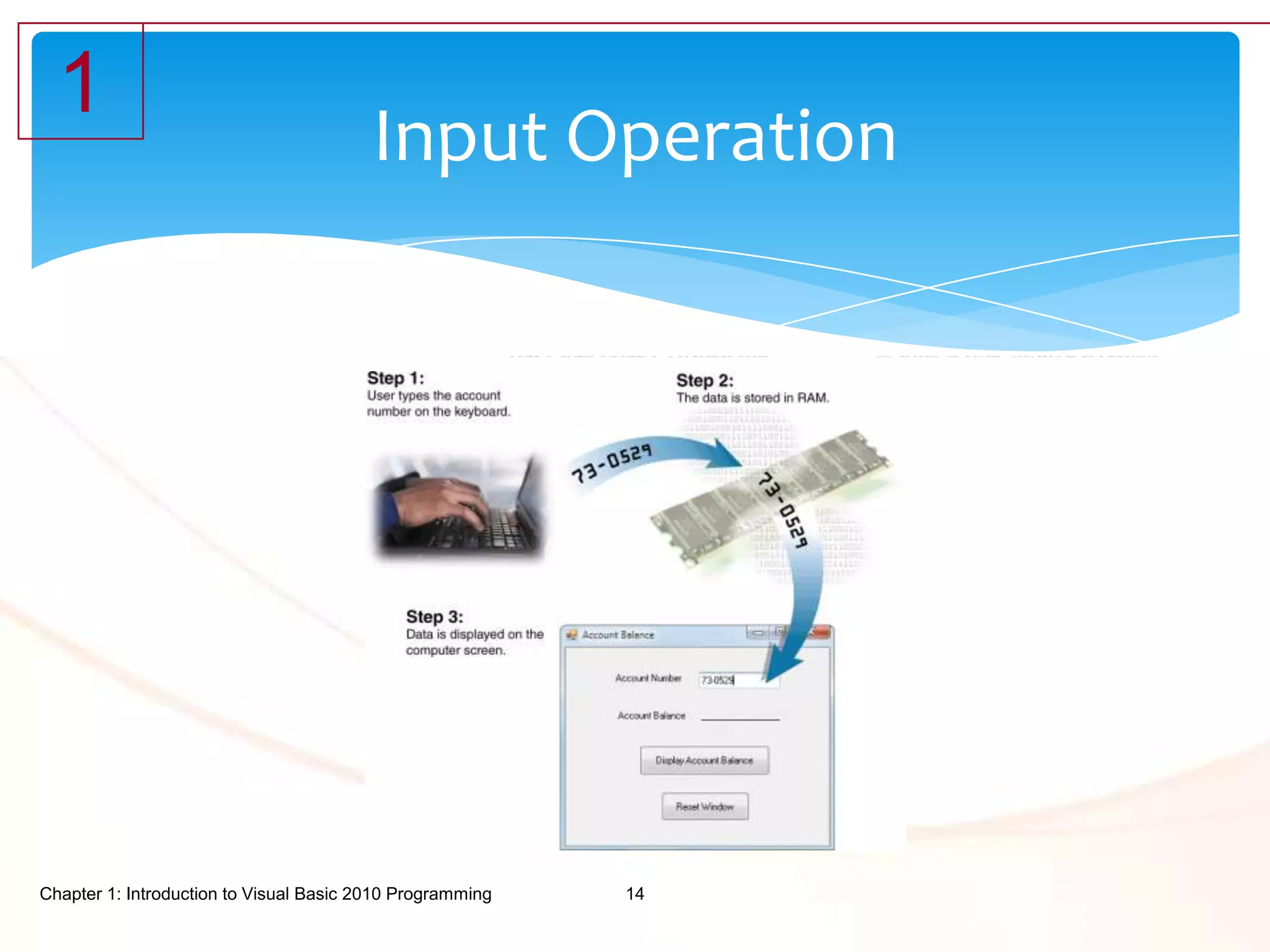 Chapter 1 — Introduction to Visual Basic 2010 Programming | PPTX