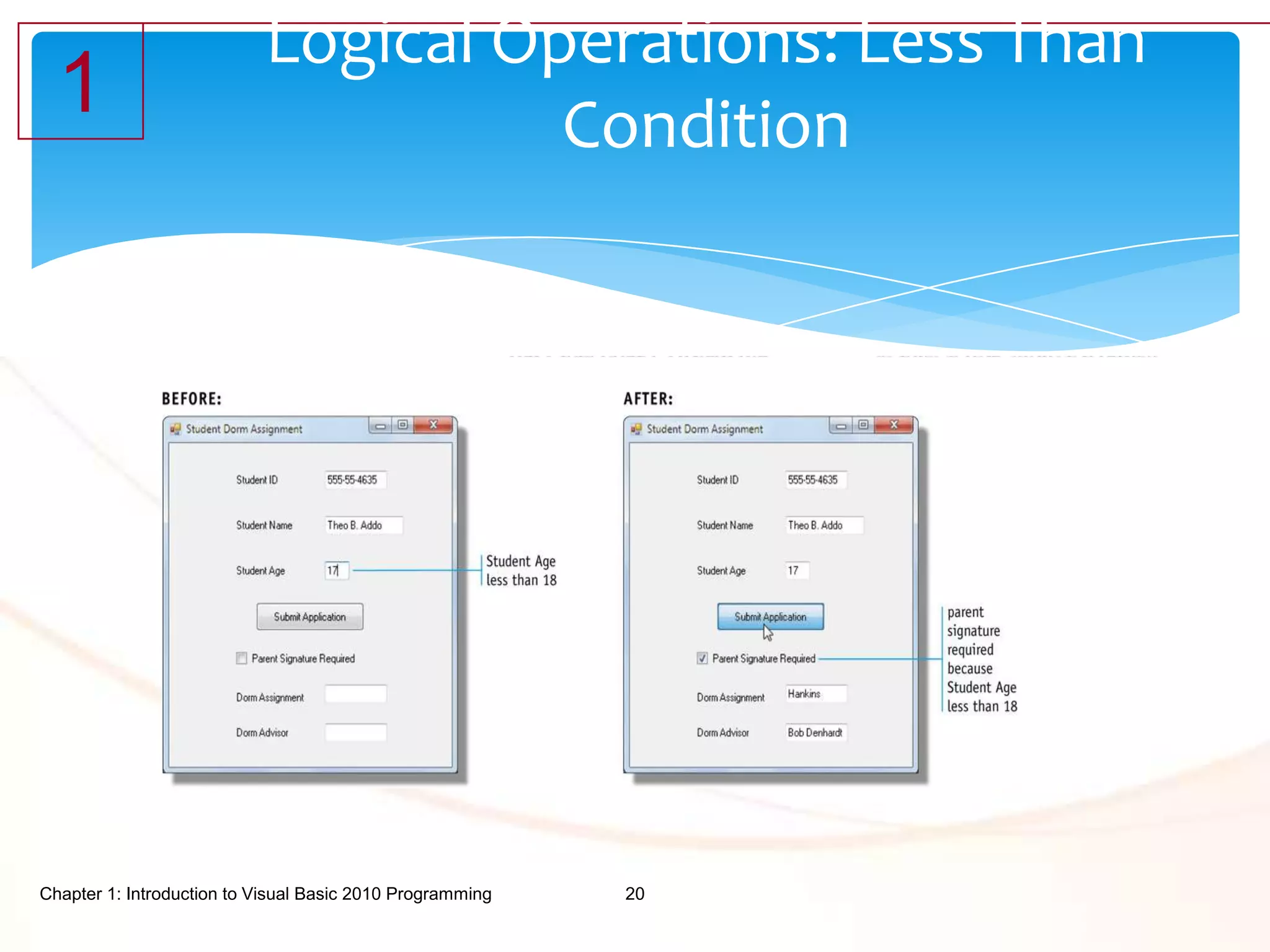 Chapter 1 — Introduction to Visual Basic 2010 Programming | PPTX