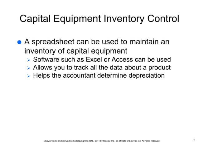 Chapter 13- Inventory Systems and Supply Ordering | PPT