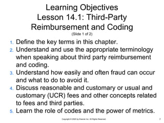 Ch 14 Third Party Reimbursement and Coding | PPT