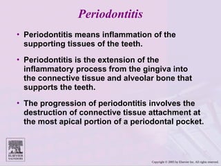 Chapter_014.ppt Periodontal diseases content | PPT