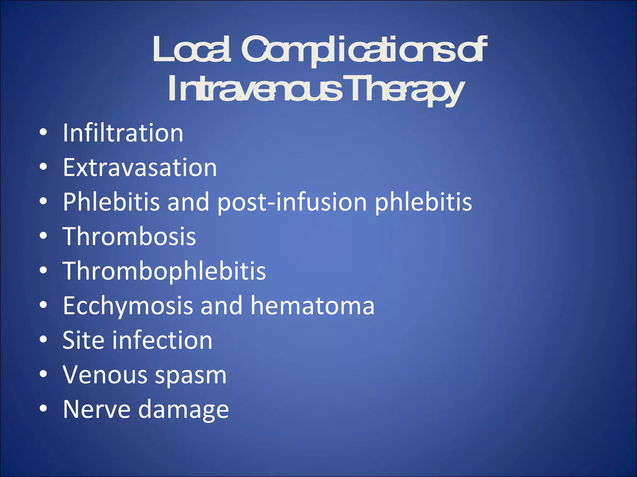 Chapter 015 infusion therapy | PPT
