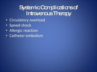 Chapter 015 infusion therapy | PPT