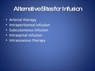 Chapter 015 infusion therapy | PPT