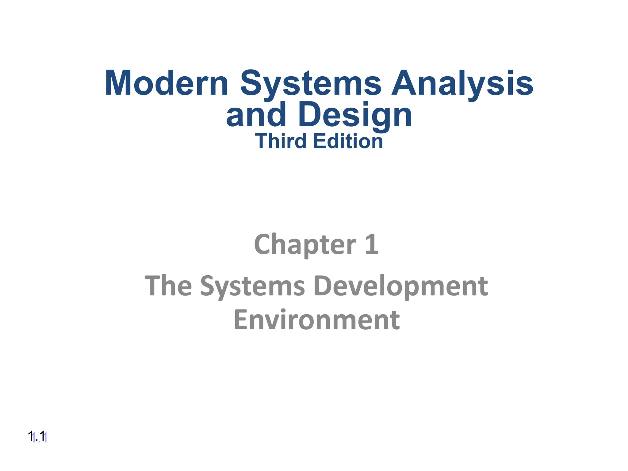 System imolementation(Modern Systems Analysis and Design) | PPT