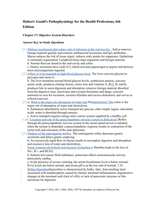Chapter_017 (1) Pathophysiology Digestivesystem | DOCX