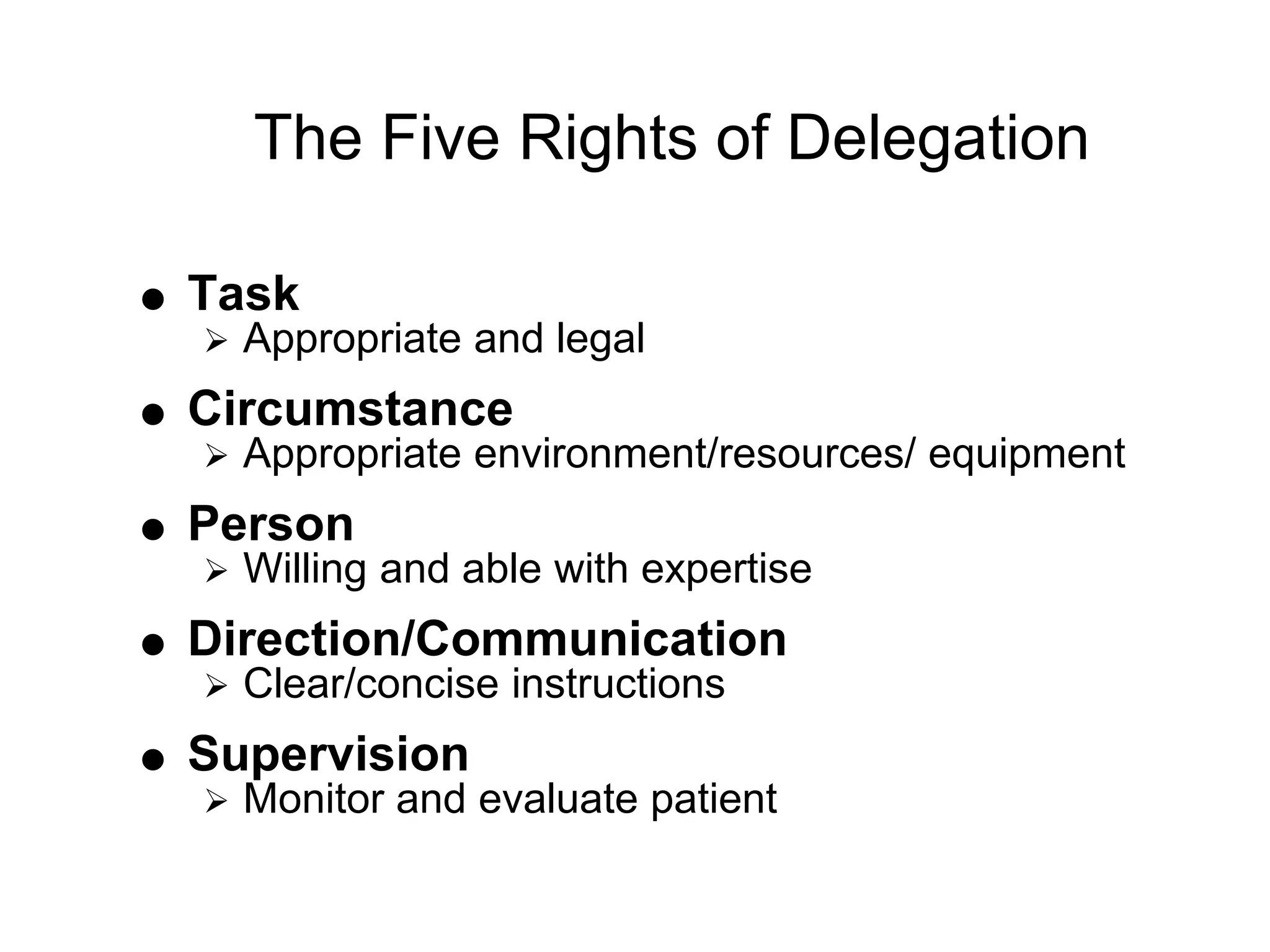 Chapter 017 Delegating - Authority, Accountability, Responsibility in ...