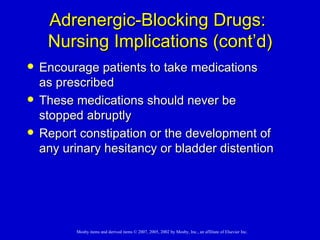 Adrenergic-Blocking Drugs | PPT