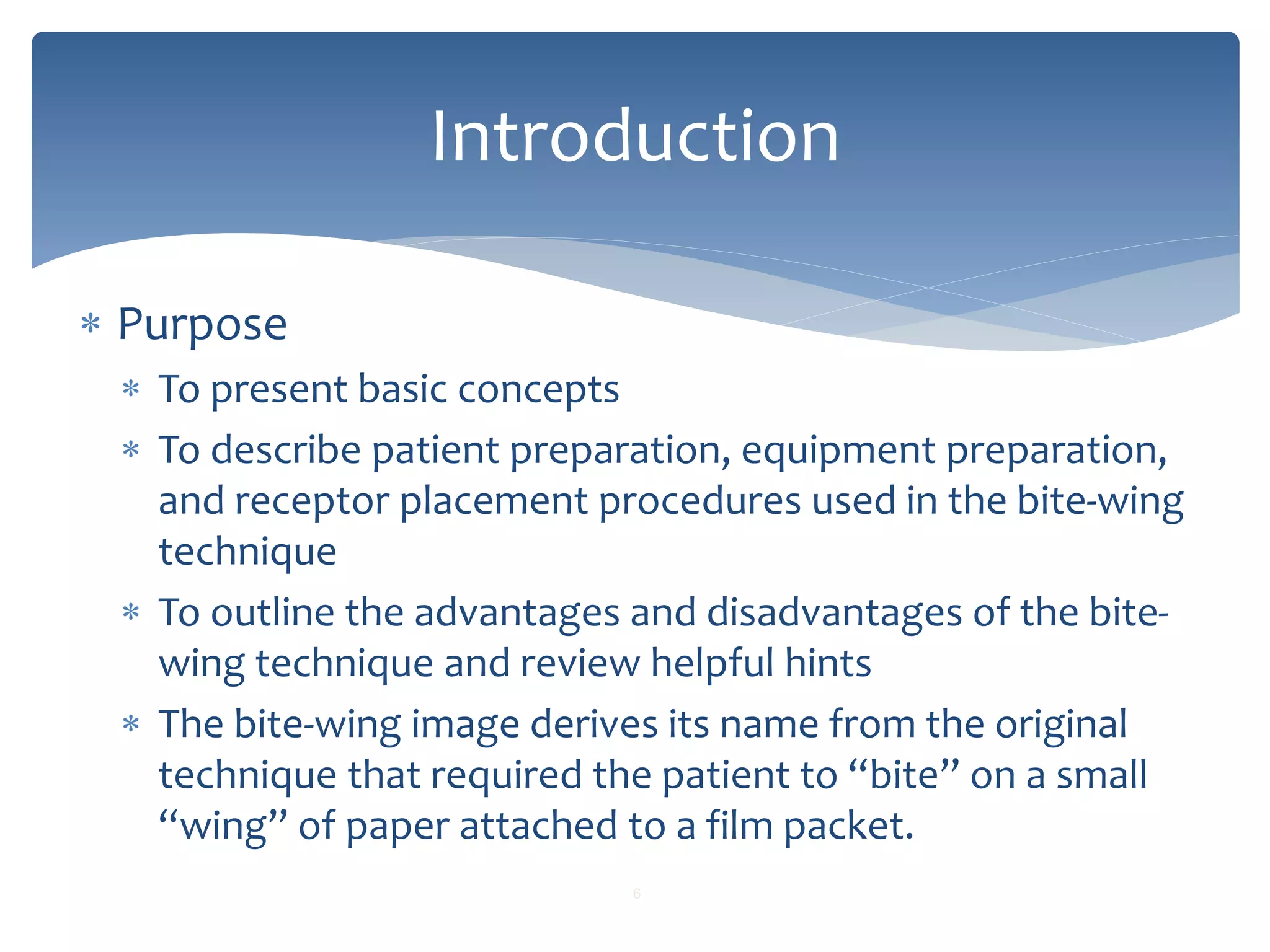 Chapter 19: Bitewing Technique | PPT