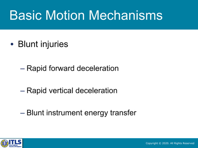 Chapter+01_9th+Edition_ITLS_04-2020.pdf | First Aid | Injuries