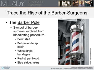 Milady Barber Chapter 1 History SLide show presentation | PPTX