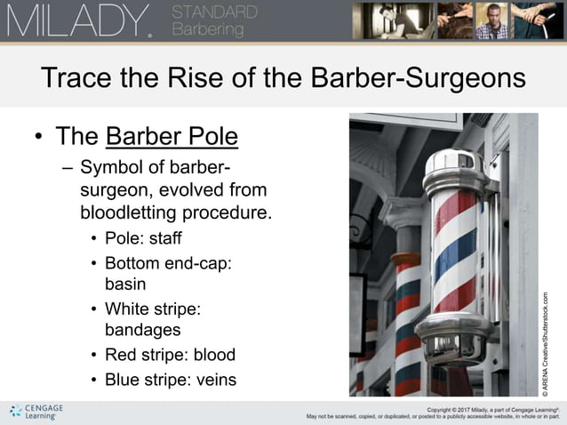 Milady Barber Chapter 1 History SLide show presentation | PPTX