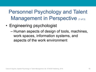 Organization, working environment and Applied psychology | PPTX
