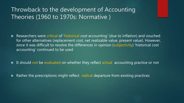 Chapter 01 Types of Accounting Theories.pptx | Personal Investing ...