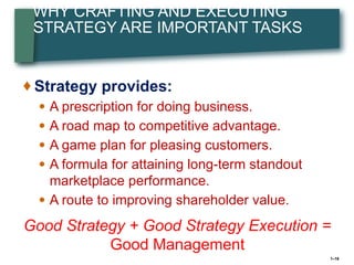 Chapter 01 Introduction to Strategic Management | PPTX