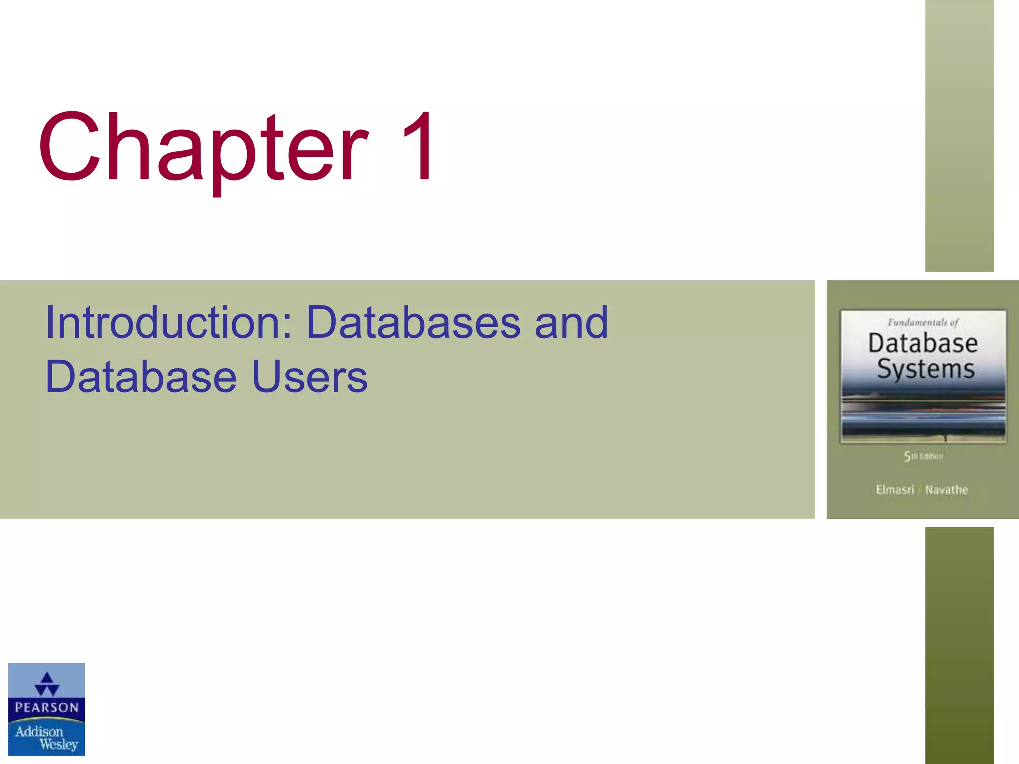 Chapter 01 Introduction To Databaseppt