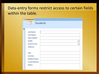Chapter 01 Introduction to Microsoft Access.ppt