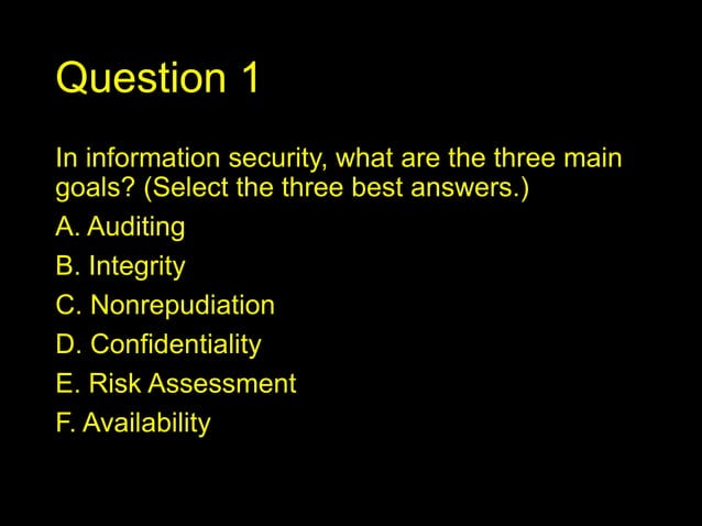 Chapter 01 introduction to security | PPT