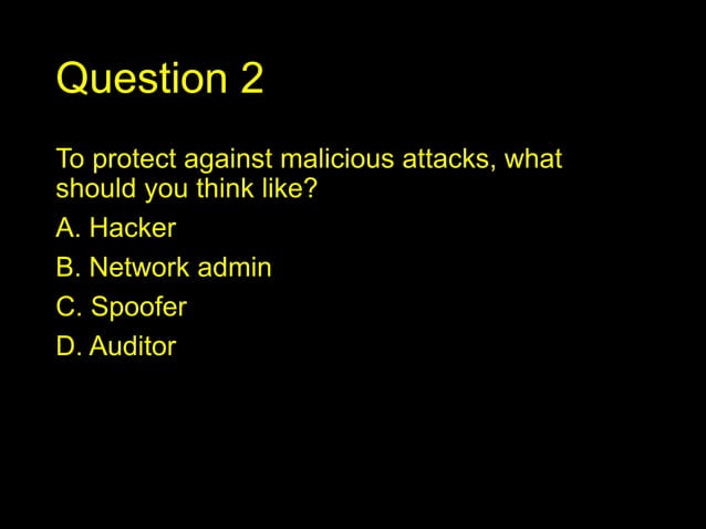 Chapter 01 introduction to security | PPT