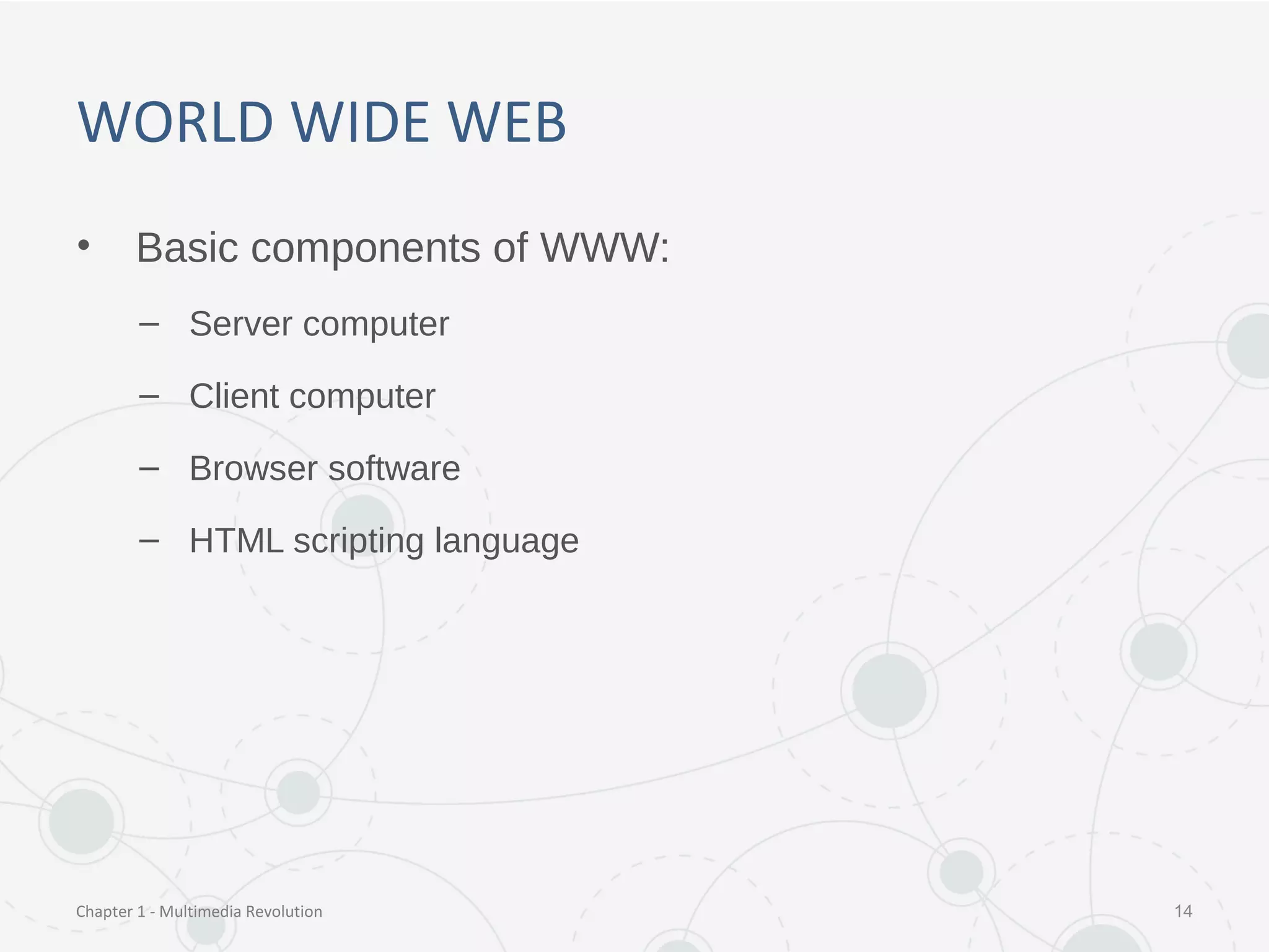 Chapter Multimedia Revolution | PPT