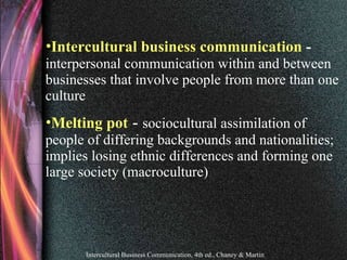 Chapter 01 nature of intercultural communication | PPT