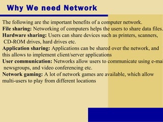 Chapter 01 networking | PPT | Computer Networking | Computing