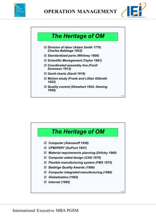 Chapter 01 operations_and_productivity | PDF