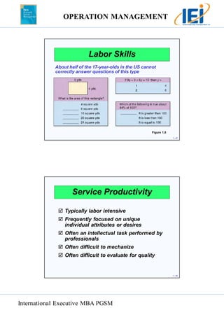 Chapter 01 operations_and_productivity | PDF