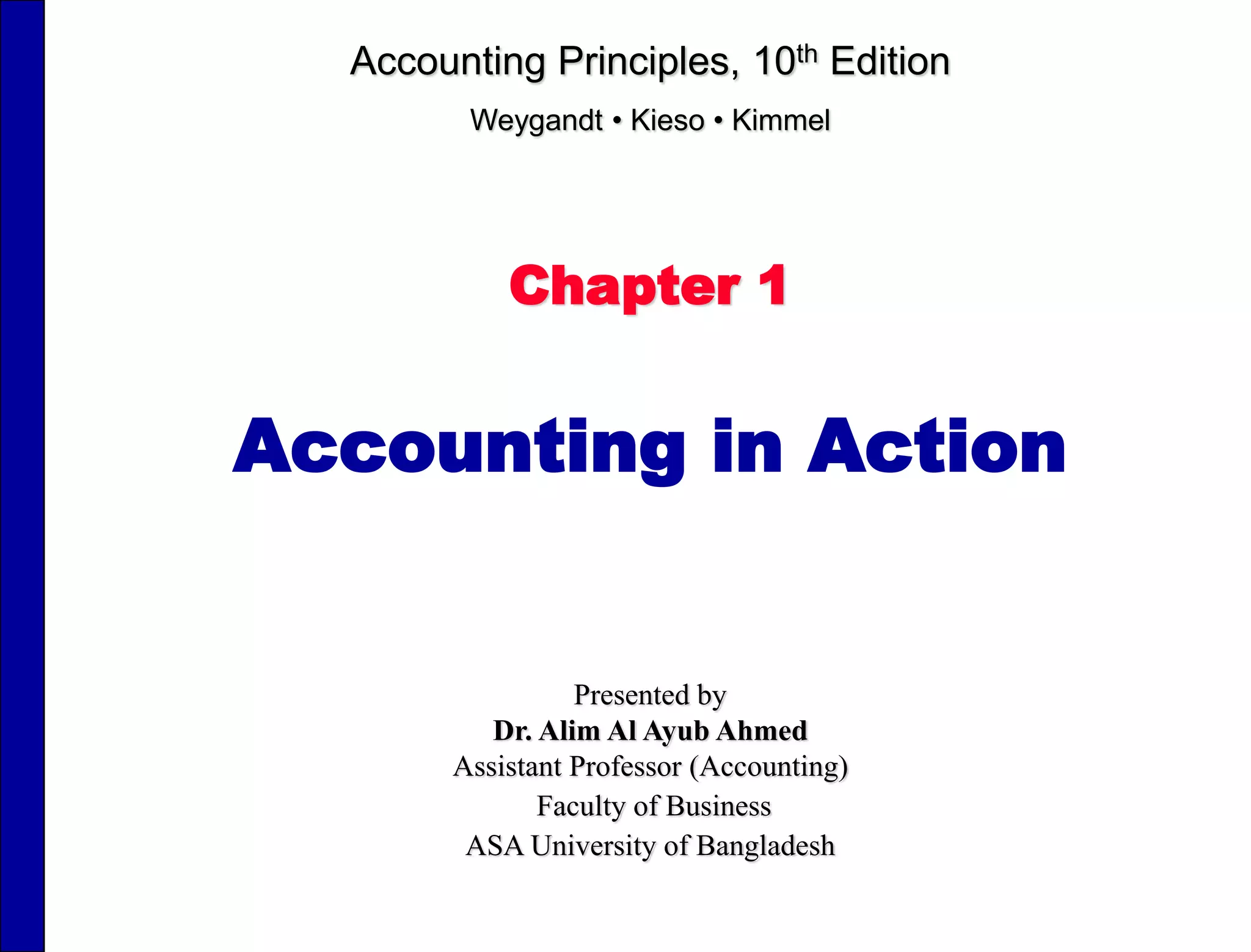 principles of accounting-Chapter 01 | PPTX