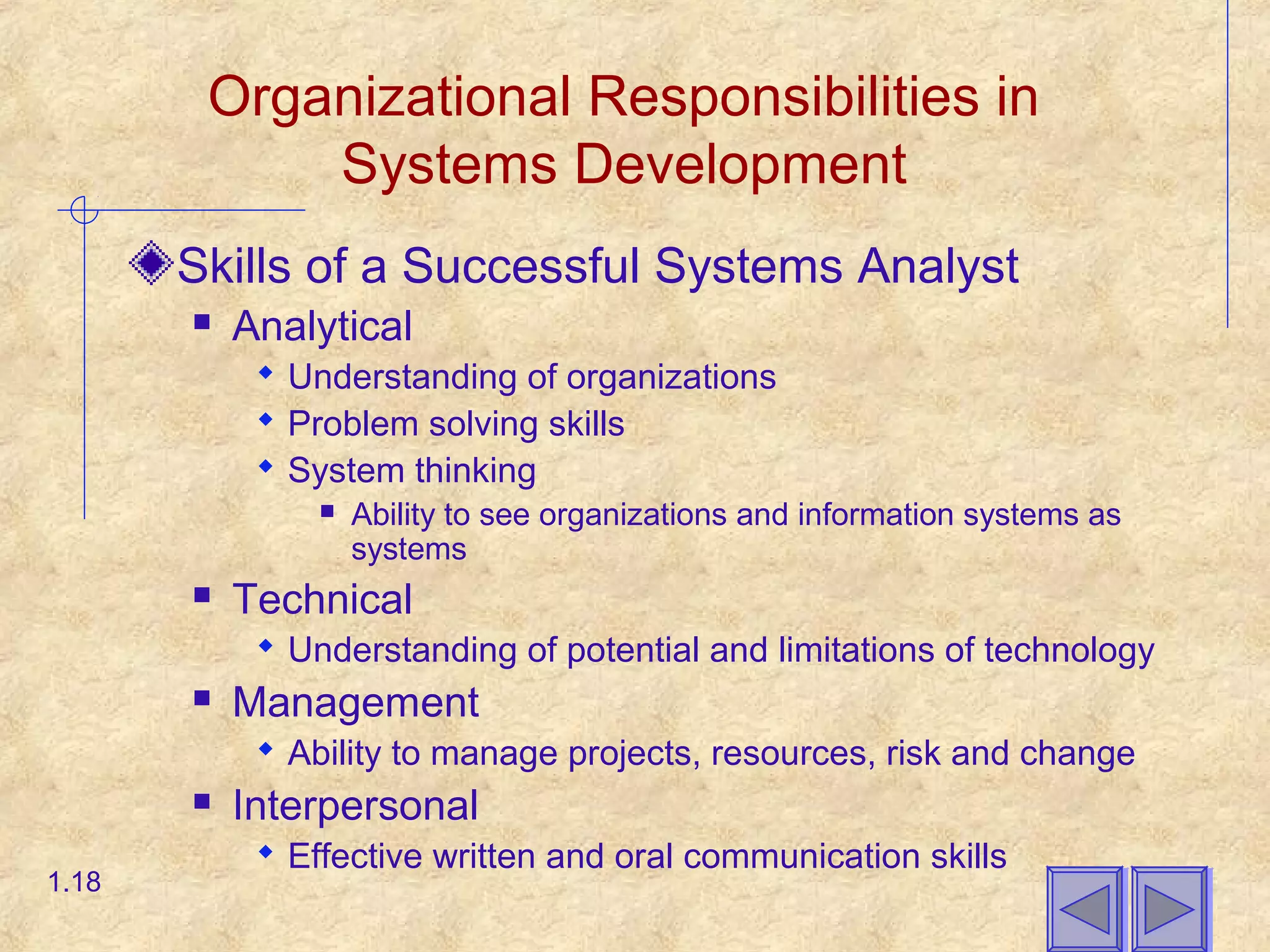 Chapter01 the systems development environment | PPT