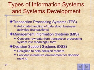 Chapter01 the systems development environment | PPT